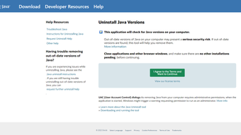 Java Uninstall Tool - Download